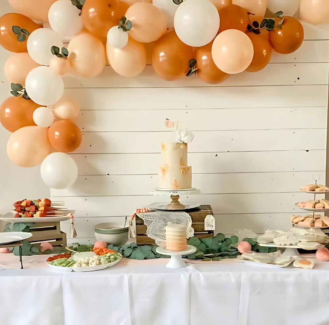 DIY Rustic Balloon Garland Kit | Boho Terracotta Fall-themed Balloon ...