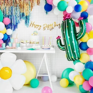 Daisy Balloon Backdrop Wall Groovy First Birthday Decor - Etsy