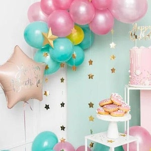 Gold Star Garland | Twinkle Twinkle Little Star | Gold Star Banner ...