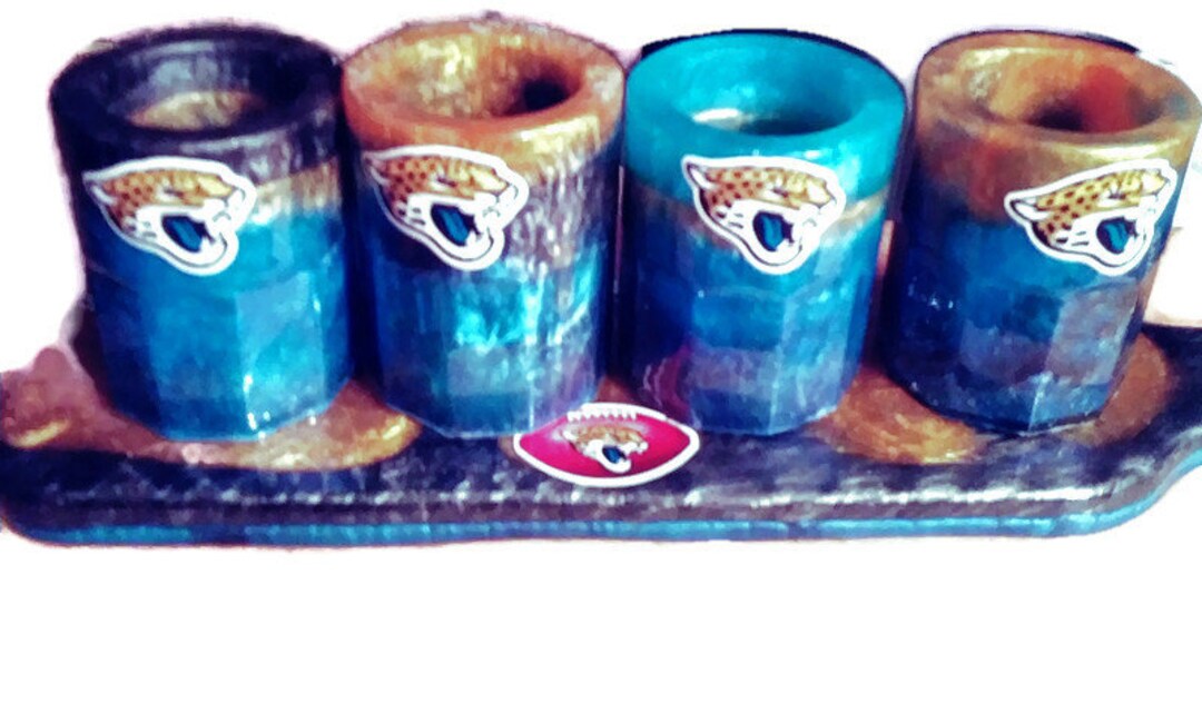 Sport Team Shot Glass Set With Serving Tray - Etsy