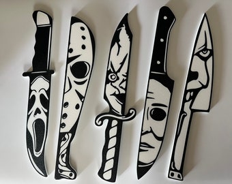 Horror Movie Lover Knives Stainless Steel Knife 12 Hand Crafted Pick ...