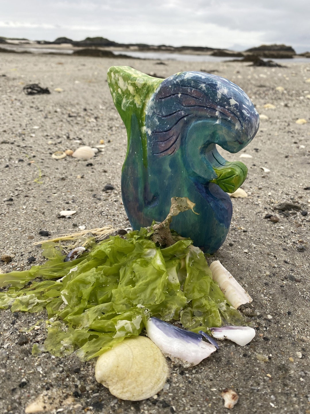 Storm Kelpie Mermaid Merfolk Wooden Toy Figure - Etsy