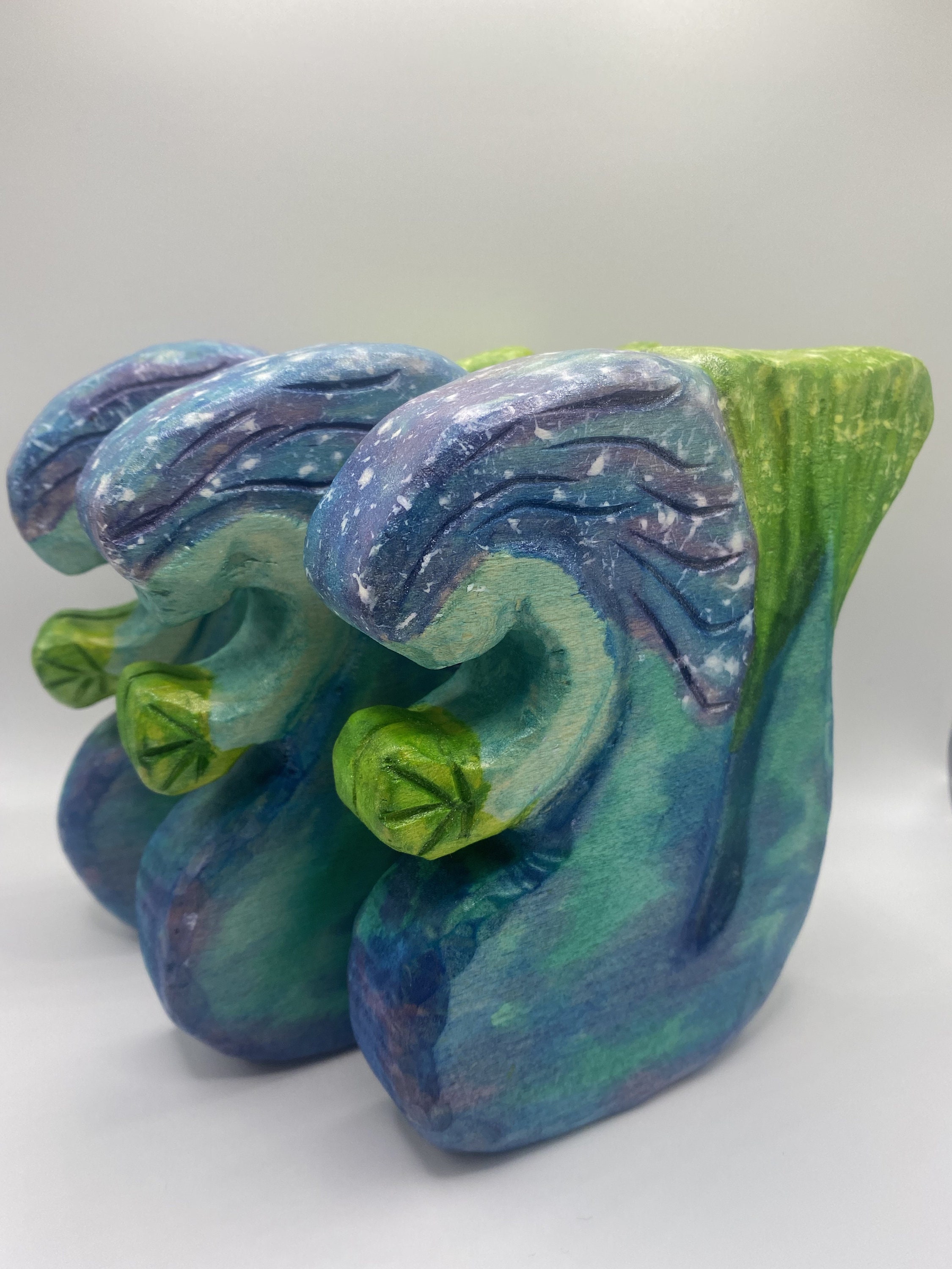 Storm Kelpie Mermaid Merfolk Wooden Toy Figure - Etsy