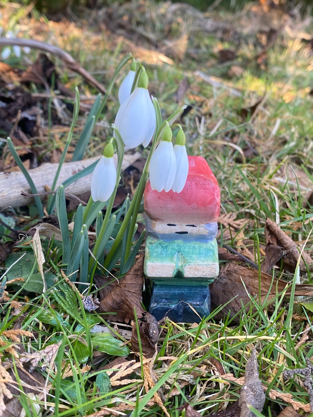 Wooden Gnome Redcap Elf Wooden Toy Figure - Etsy