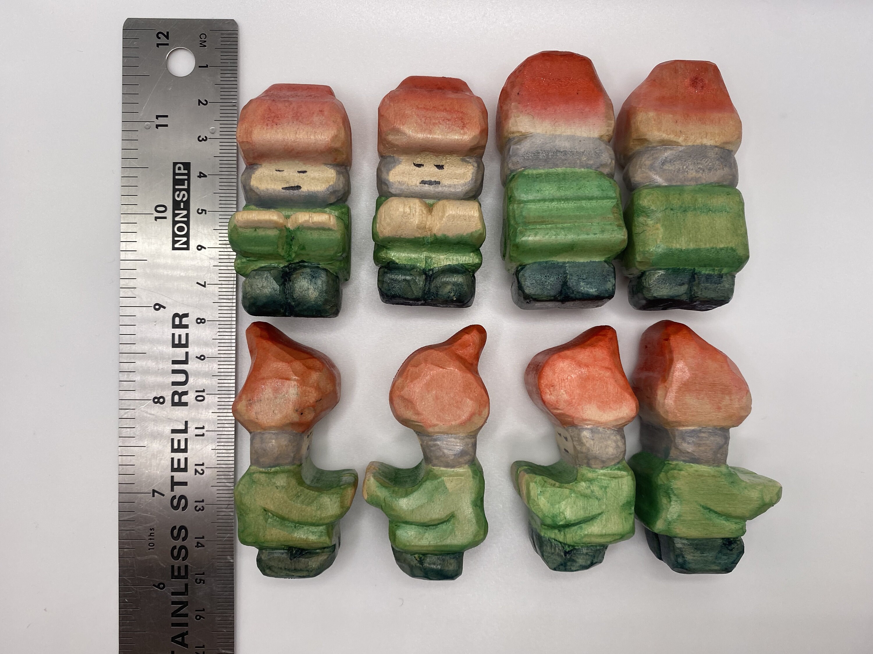 Wooden Gnome Redcap Elf Wooden Toy Figure - Etsy