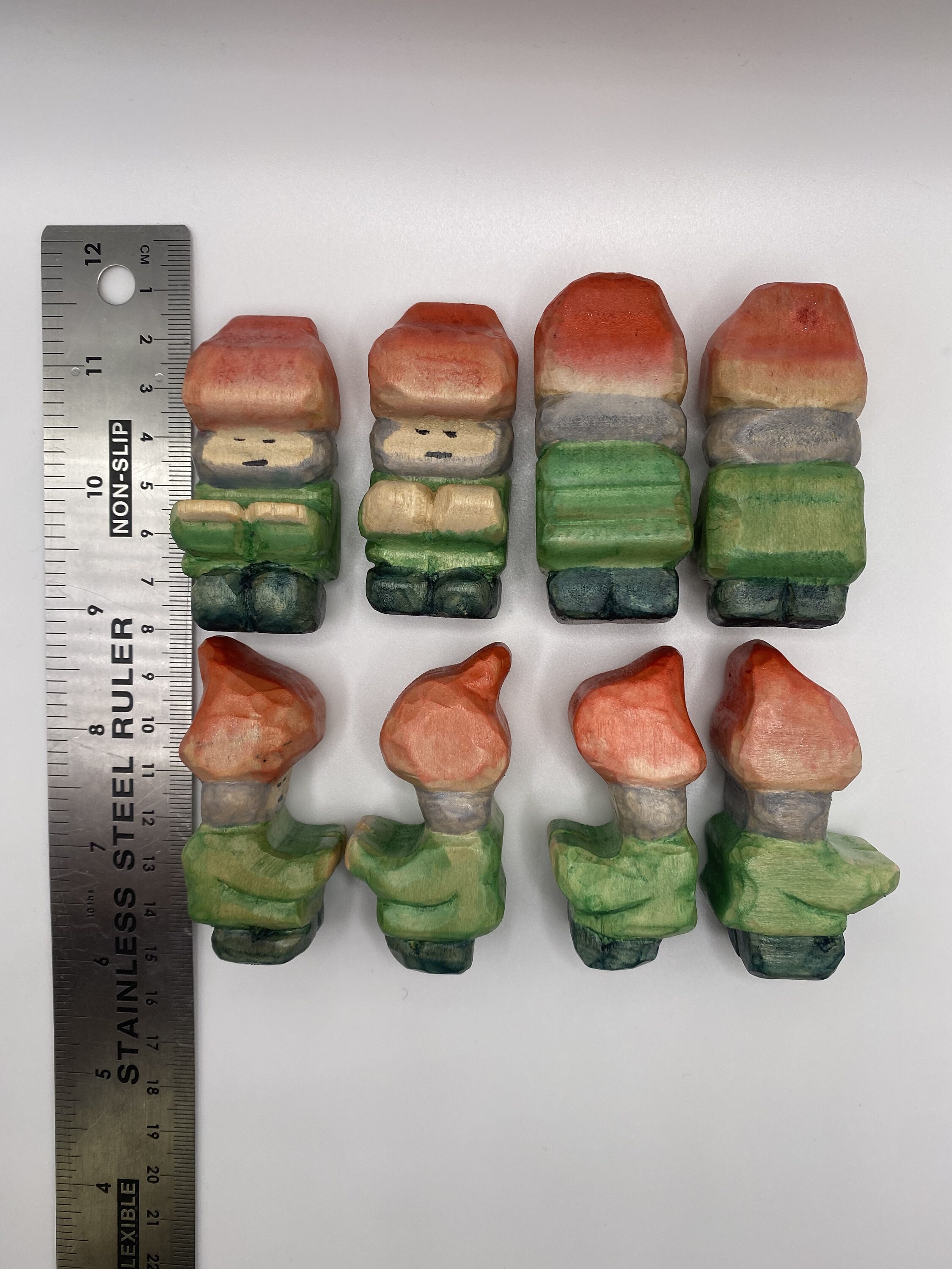 Wooden Gnome Redcap Elf Wooden Toy Figure - Etsy