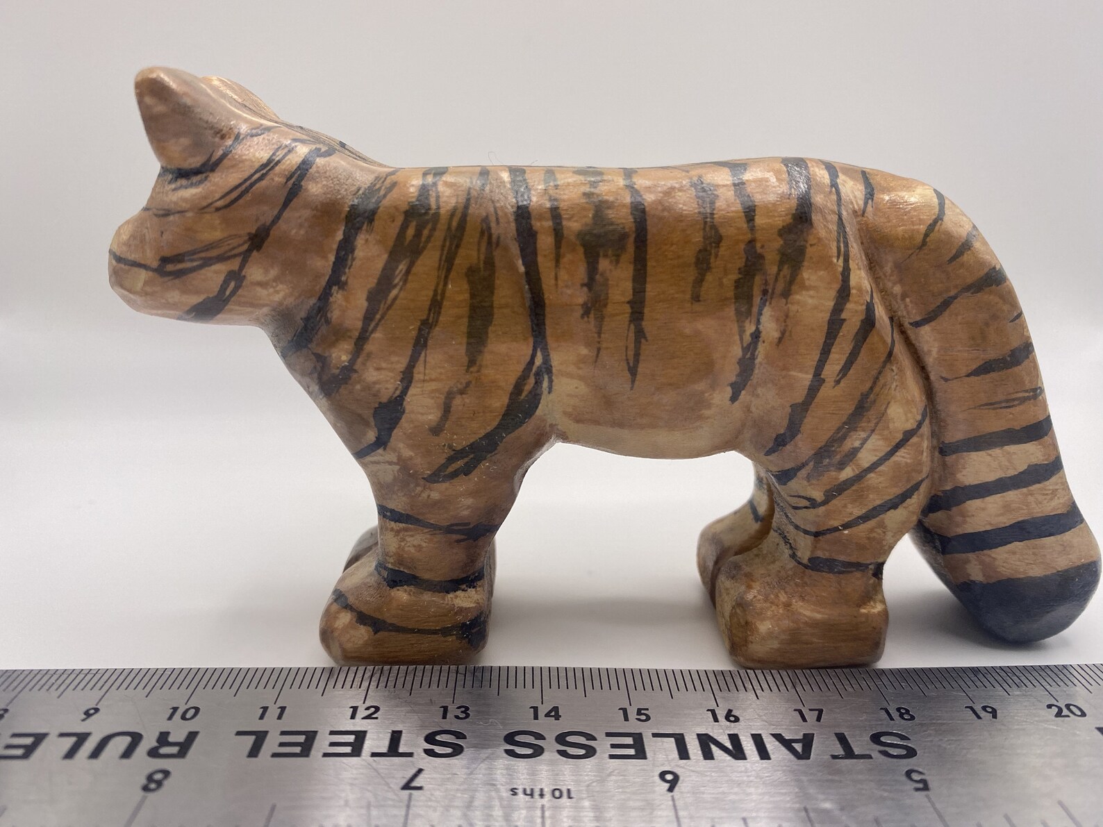 Scottish Wildcat Wooden Toy Cat Figure - Etsy