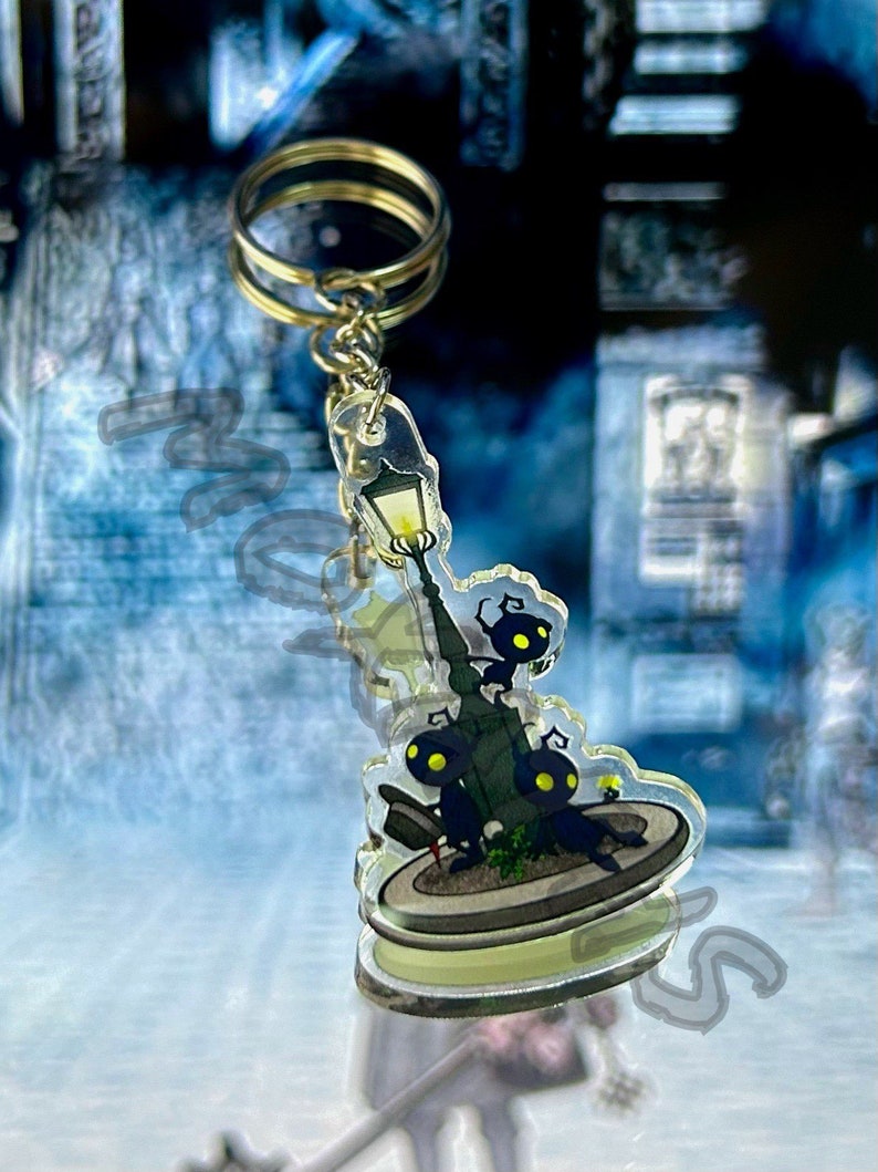 Kingdom Hearts Missing-link 'streets at Night’ Pin | Keychain - Etsy