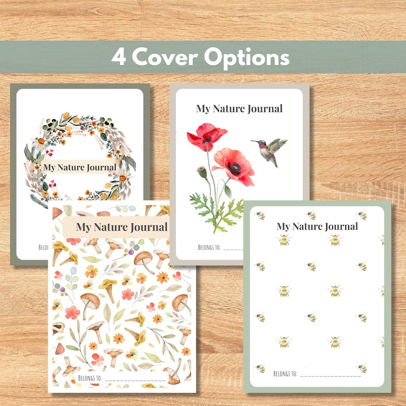 Charlotte Mason Nature Journal: Homeschool Scavenger Hunt (digital ...