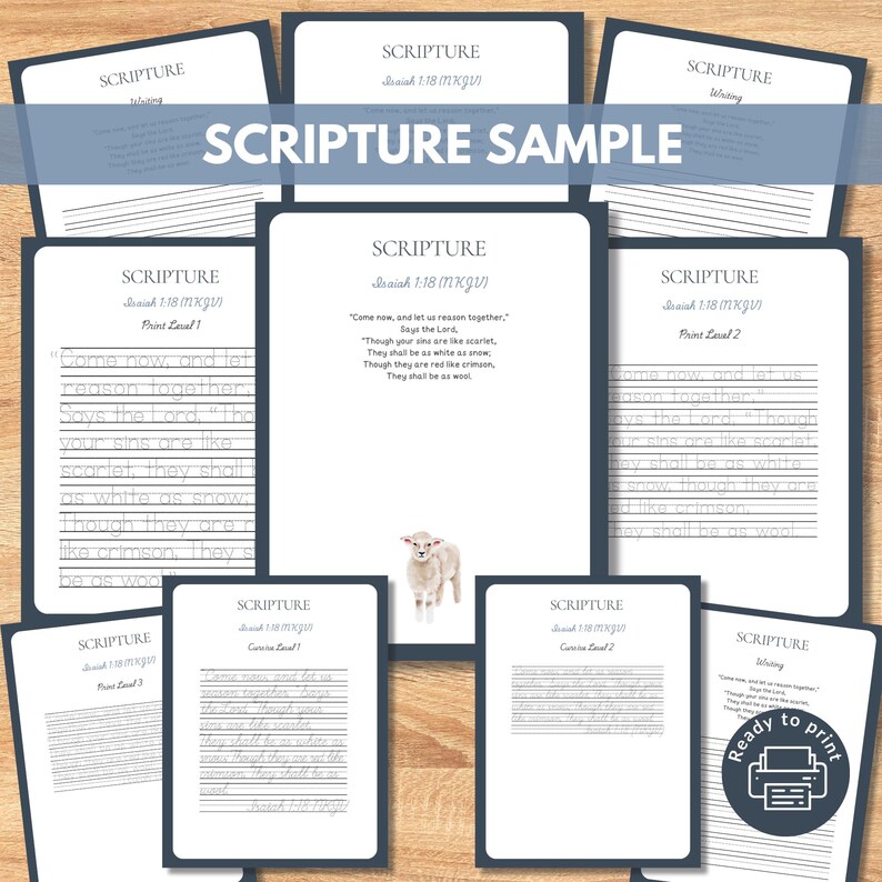 Winter Print & Cursive Handwriting Practice, Charlotte Mason Copywork ...