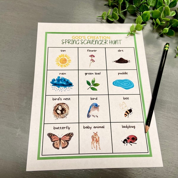 Creation Scavenger Hunt - Etsy
