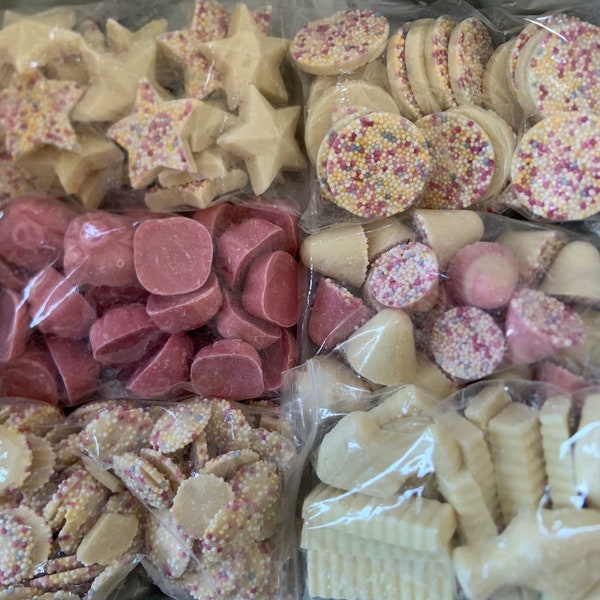 White Jazzies Sweets - Etsy UK