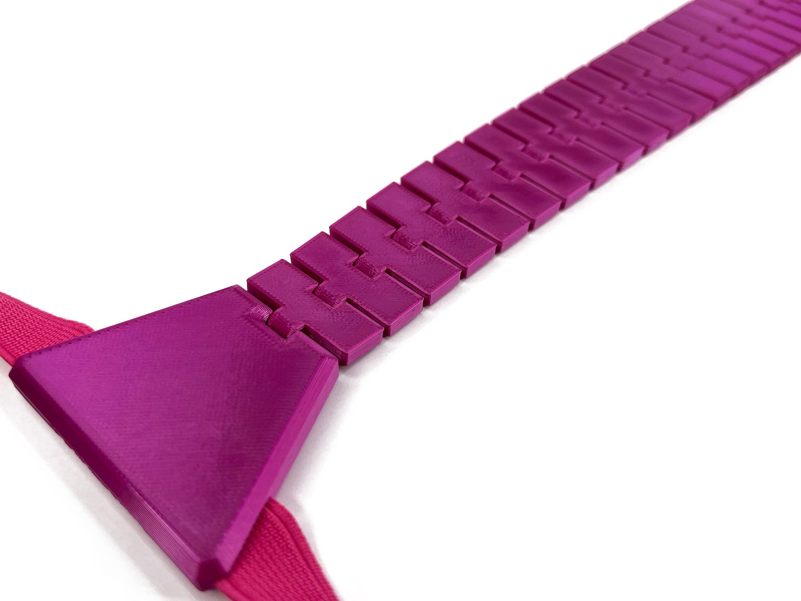 3D Printed Tie ROSE RED Articulating Series Unique Neckties - Etsy