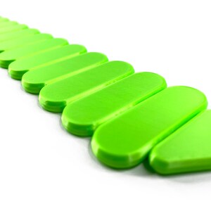 3D Printed Tie | NEON GREEN - Modern Series | Unique Neckties - Etsy