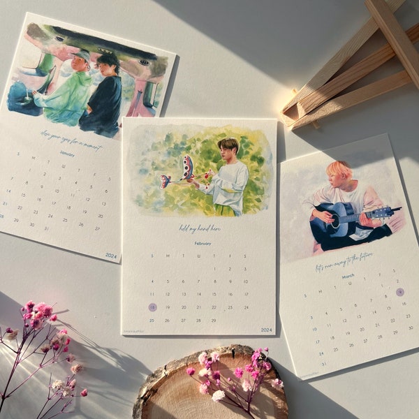 Bts 2024 Calendar - Etsy