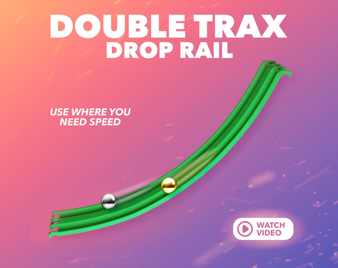Double Trax Drop Rail - Etsy