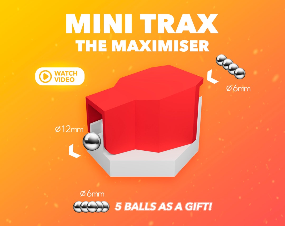 Mini Trax - Exclusive - the Maximiser - Includes 5x Mini Trax Balls - Etsy