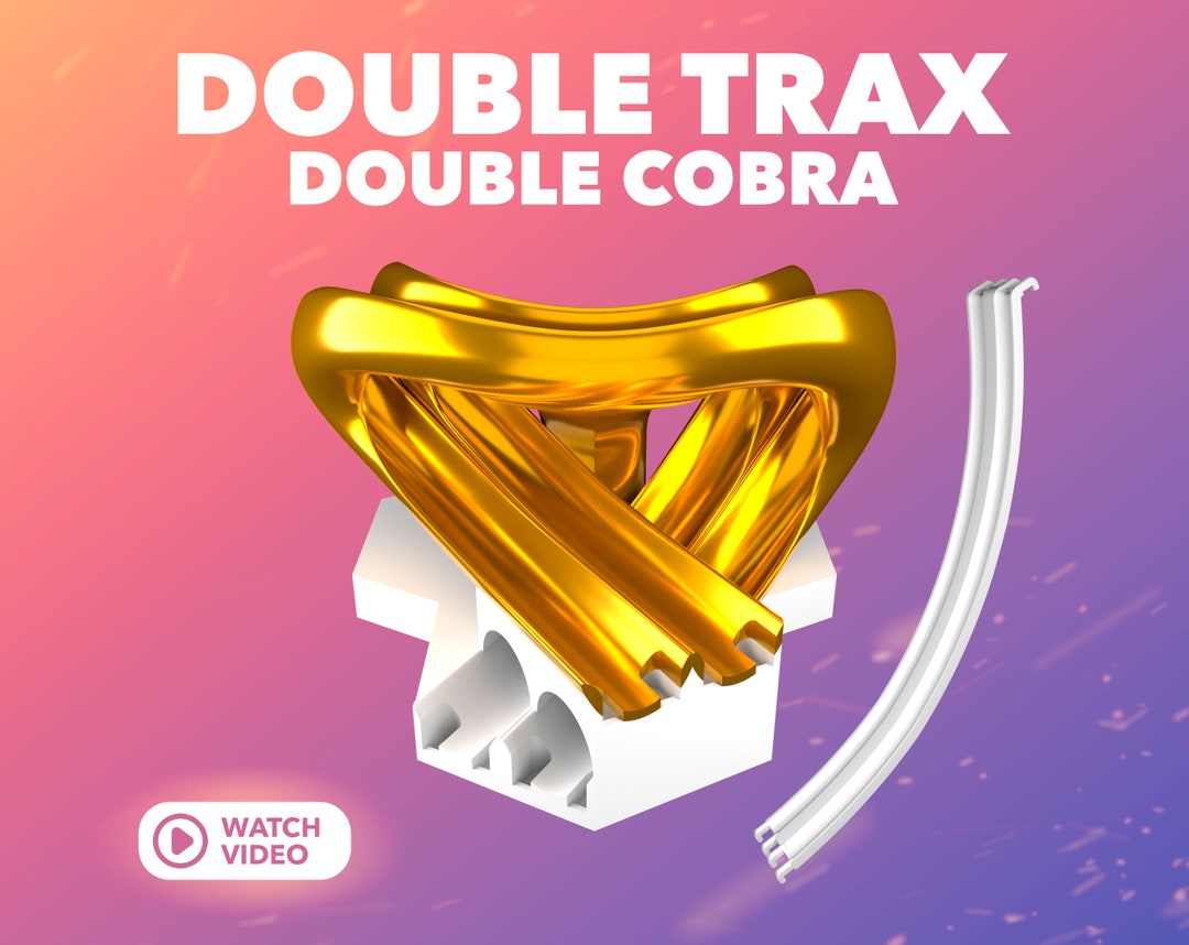 Double Trax Cobra Roll & Double Drop Rail - Etsy