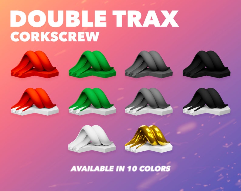 Double Trax Corkscrew - Etsy