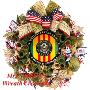 Veterans Day Wreath - Etsy