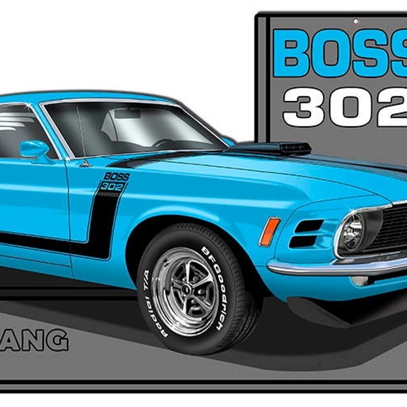 Mustang Garage Sign - Etsy