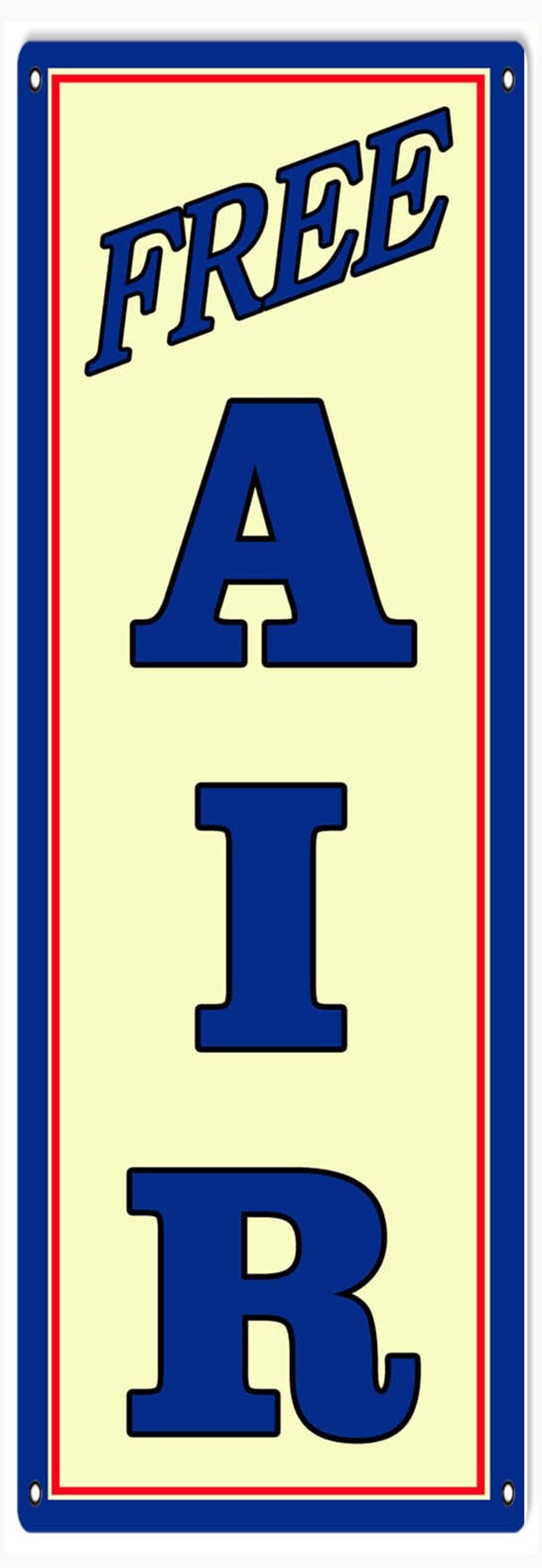 Vintage Style " Free Air" Service-station Metal Sign for Your Garage or ...