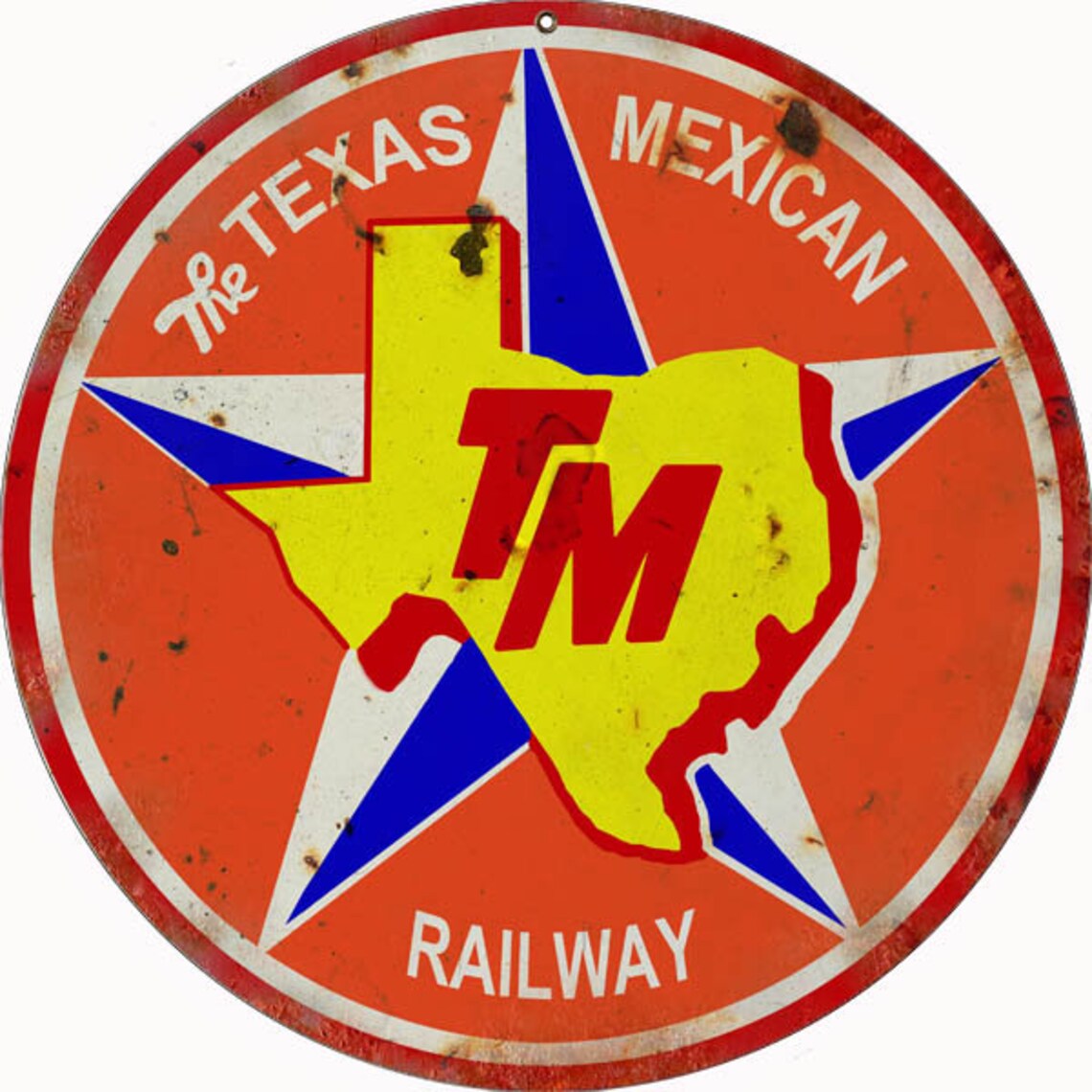 Vintage Style Nostalgic " TM - the Texas Mexican Railway " Advertising ...