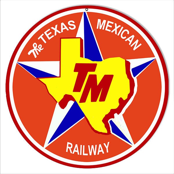 Vintage Style Nostalgic " TM - the Texas Mexican Railway " Advertising ...
