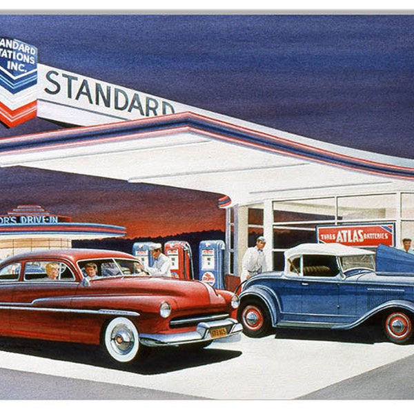 Standard Gas Station Signs - Etsy