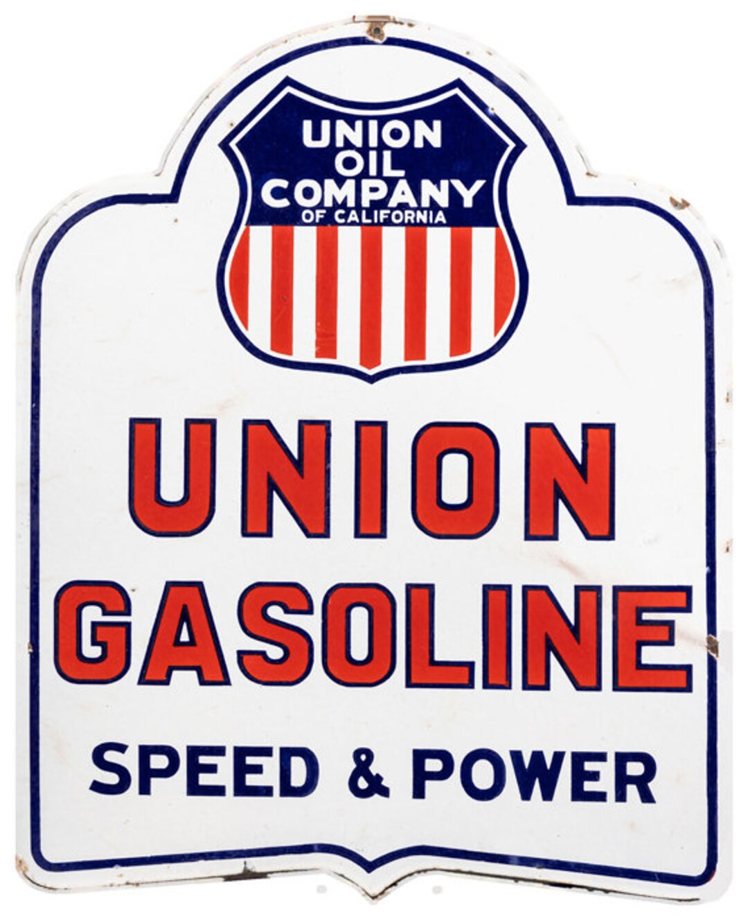 Vintage Style Nostalgic " Union Gasoline - Speed and Power " Laser Cut ...