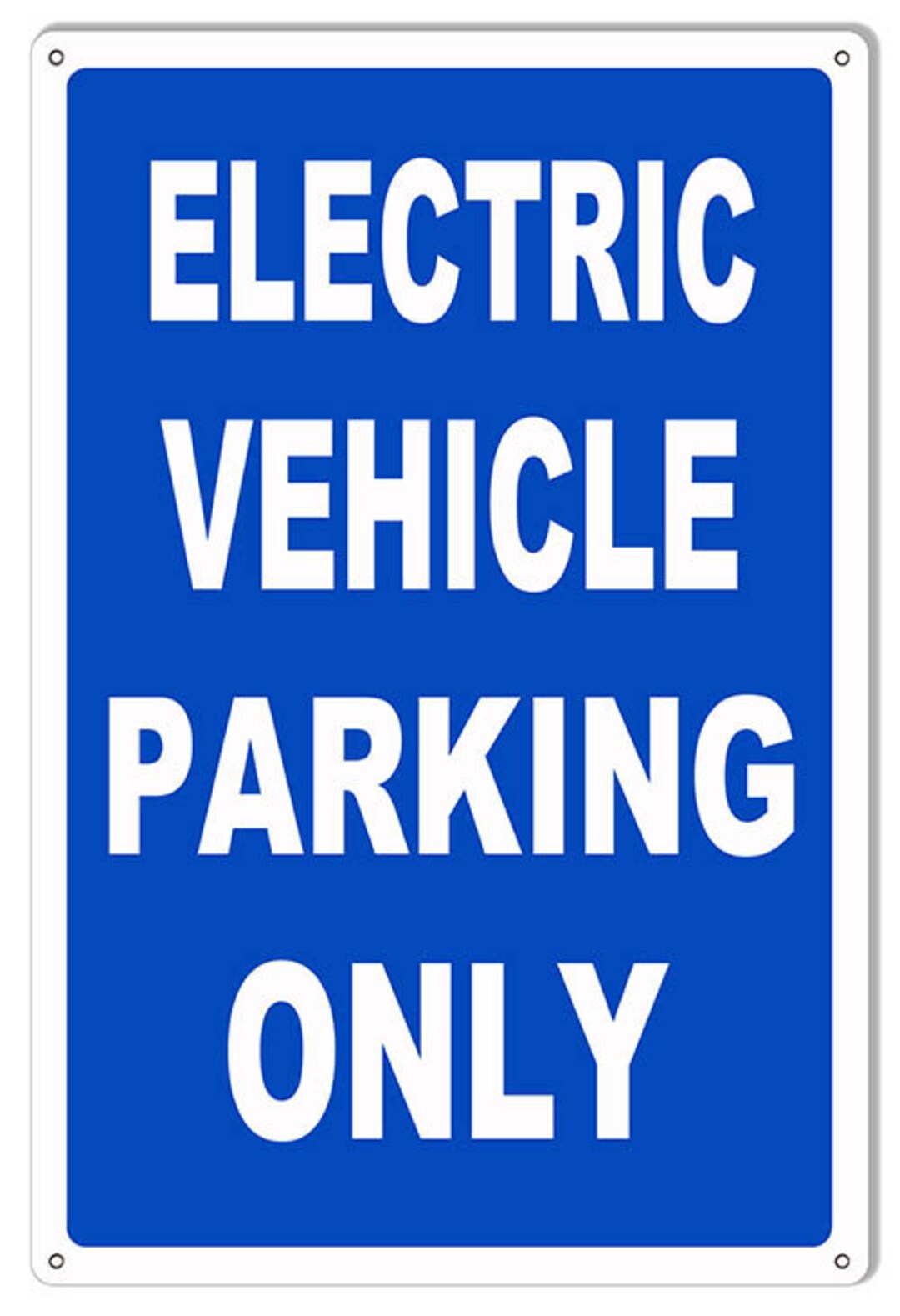 Electric Vehicle Parking Only Metal Sign - Etsy
