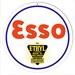 Vintage Style Nostalgic " Esso With Ethyl Gasoline " Advertising Metal ...