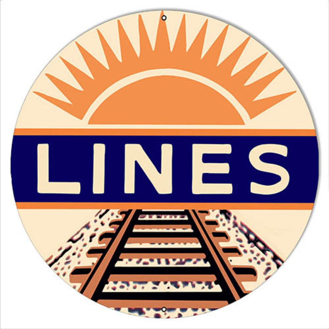 Vintage Style Nostalgic " Southern Pacific Lines Railway " Railroad ...