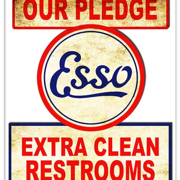 Esso Restroom - Etsy