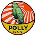 Vintage Style Nostalgic " Polly Gas - Motor Oil " Advertising Metal ...