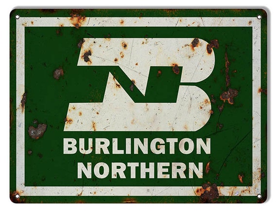 Burlington Northern Railroad Logo Burlington Northern Power In Color