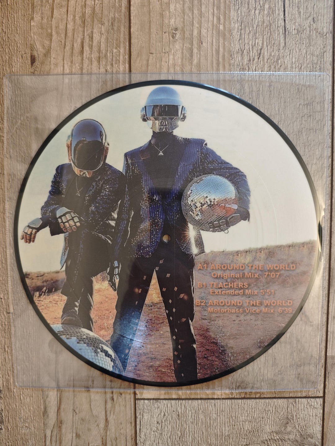 Daft Punk - Around the World Vinyl 12" Picture Disc New Unplayed - Etsy