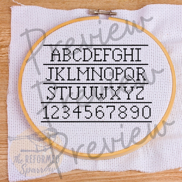 Cross Stitch Numbers - Etsy