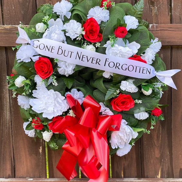 Cemetery Wreath - Etsy