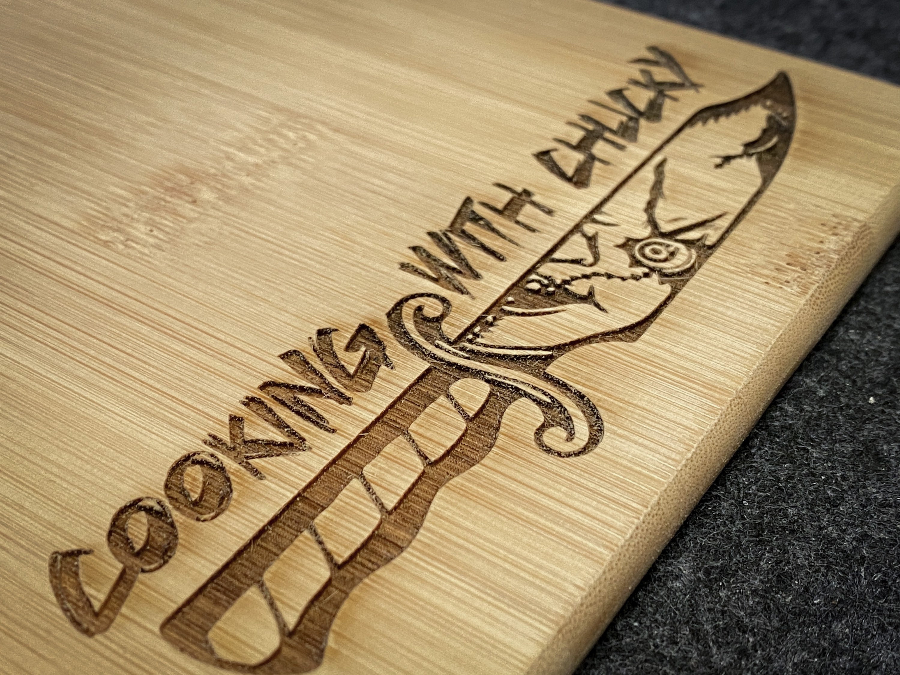 Horror Movie Laser Engraved Bamboo Cutting Board - Etsy