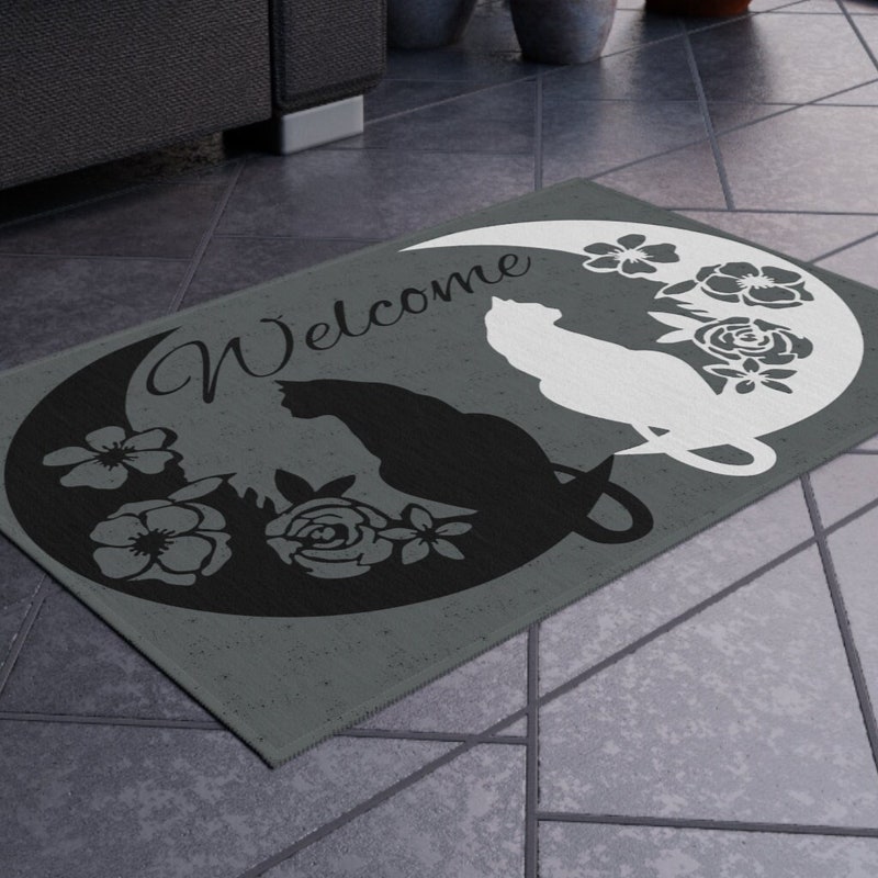 Cat Door Mat Entrance - Etsy
