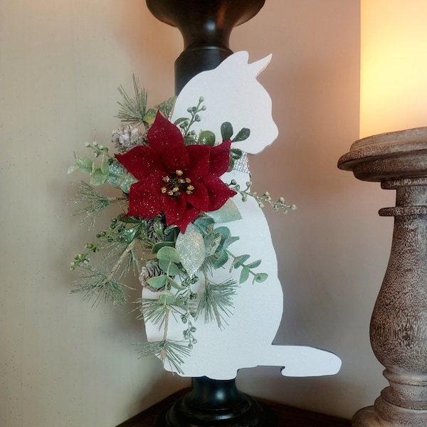 Cat Christmas Tree Topper - Etsy