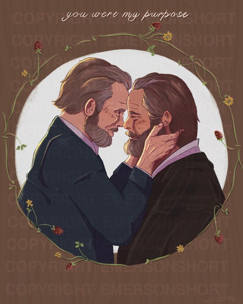 Bill & Frank (from Hbo's the Last of Us) | Art Print 10in X 8in - Etsy
