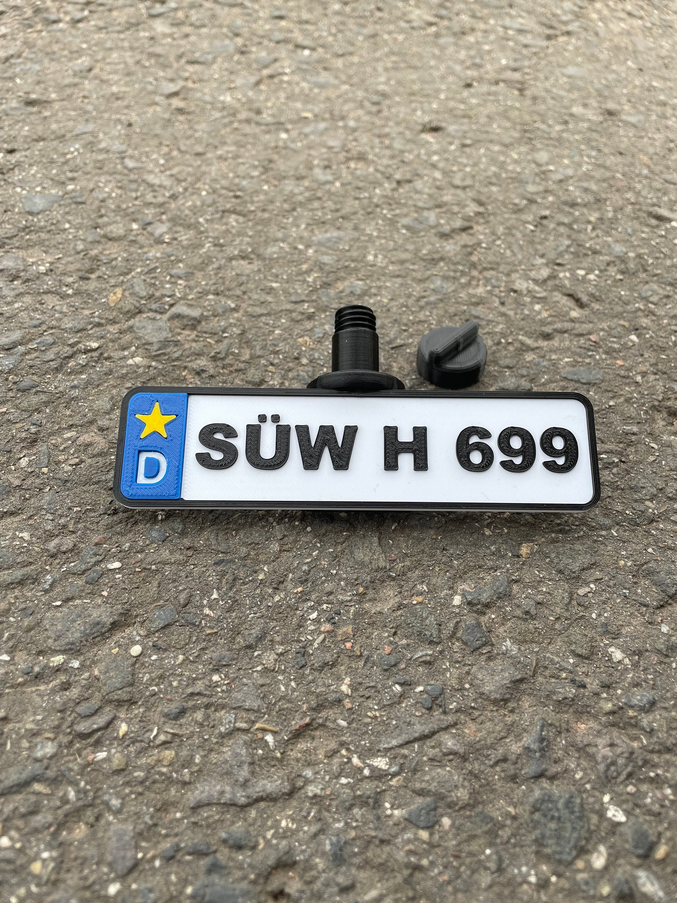 Bobbycar Neo License Plate / License Plate / Name Plate ...