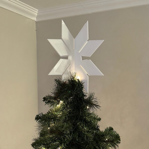 Acrylic Star Tree Topper - Etsy
