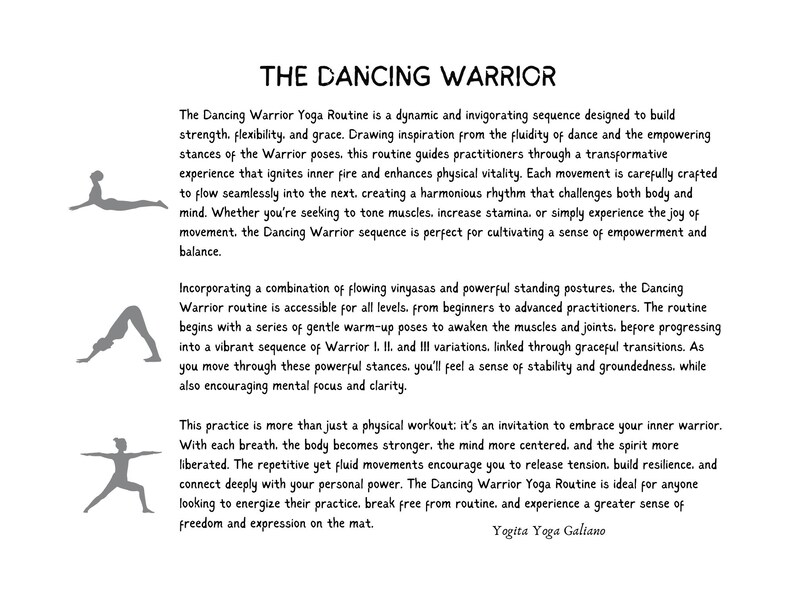 Unleash Your Inner Warrior: the Dancing Warrior Yoga Routine ...
