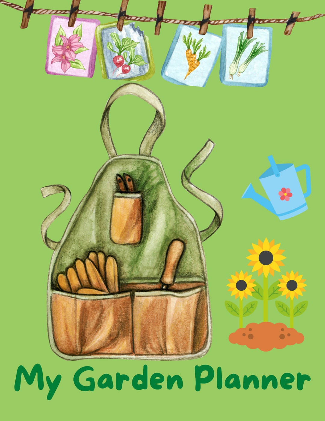 PERFECT GARDEN PLANNER Bundle | Printable + Fillable 29 Pages | My ...