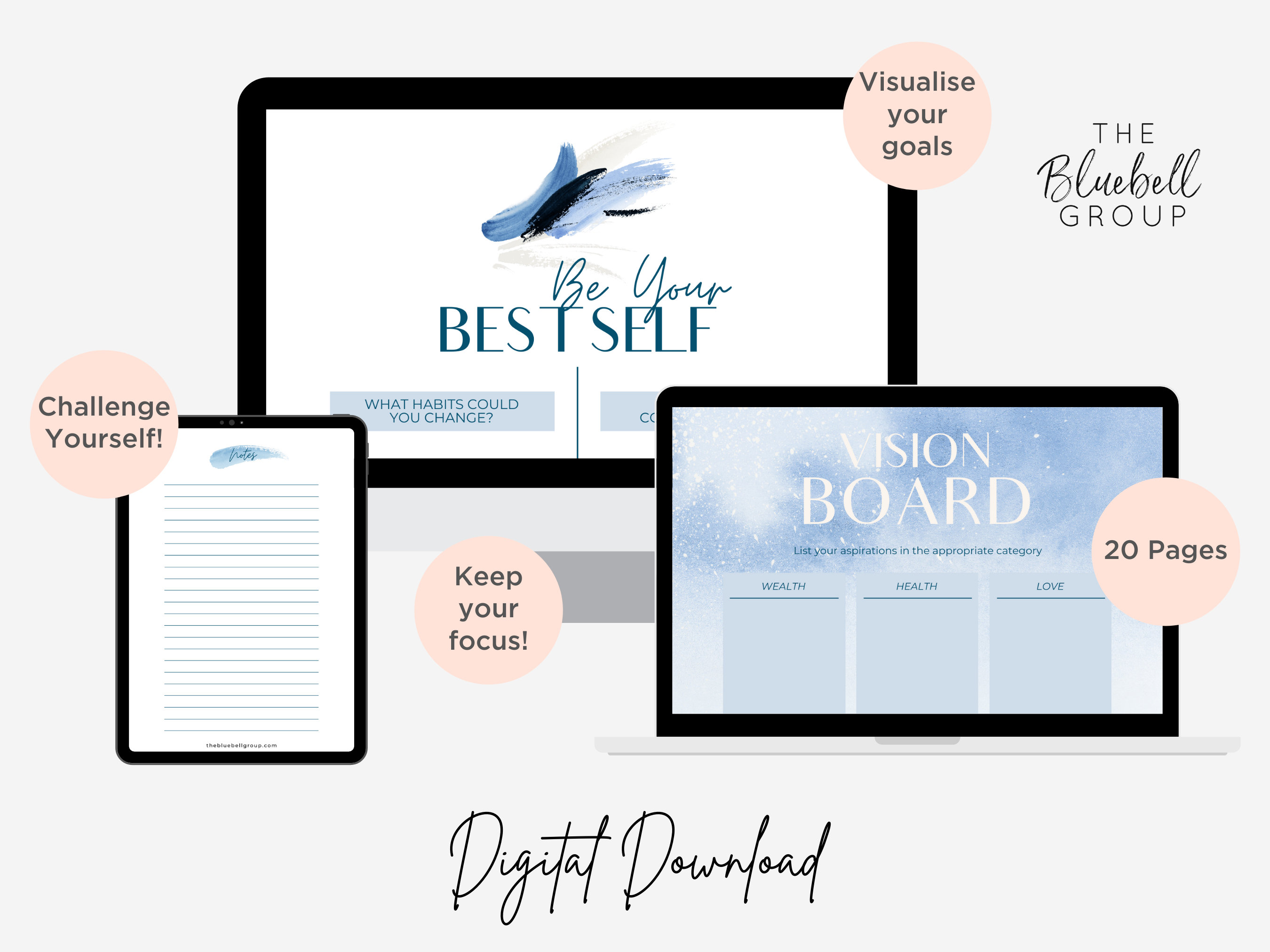 Set Your Goals, Printable, Business, Goal Planner, Ultimate Goal ...