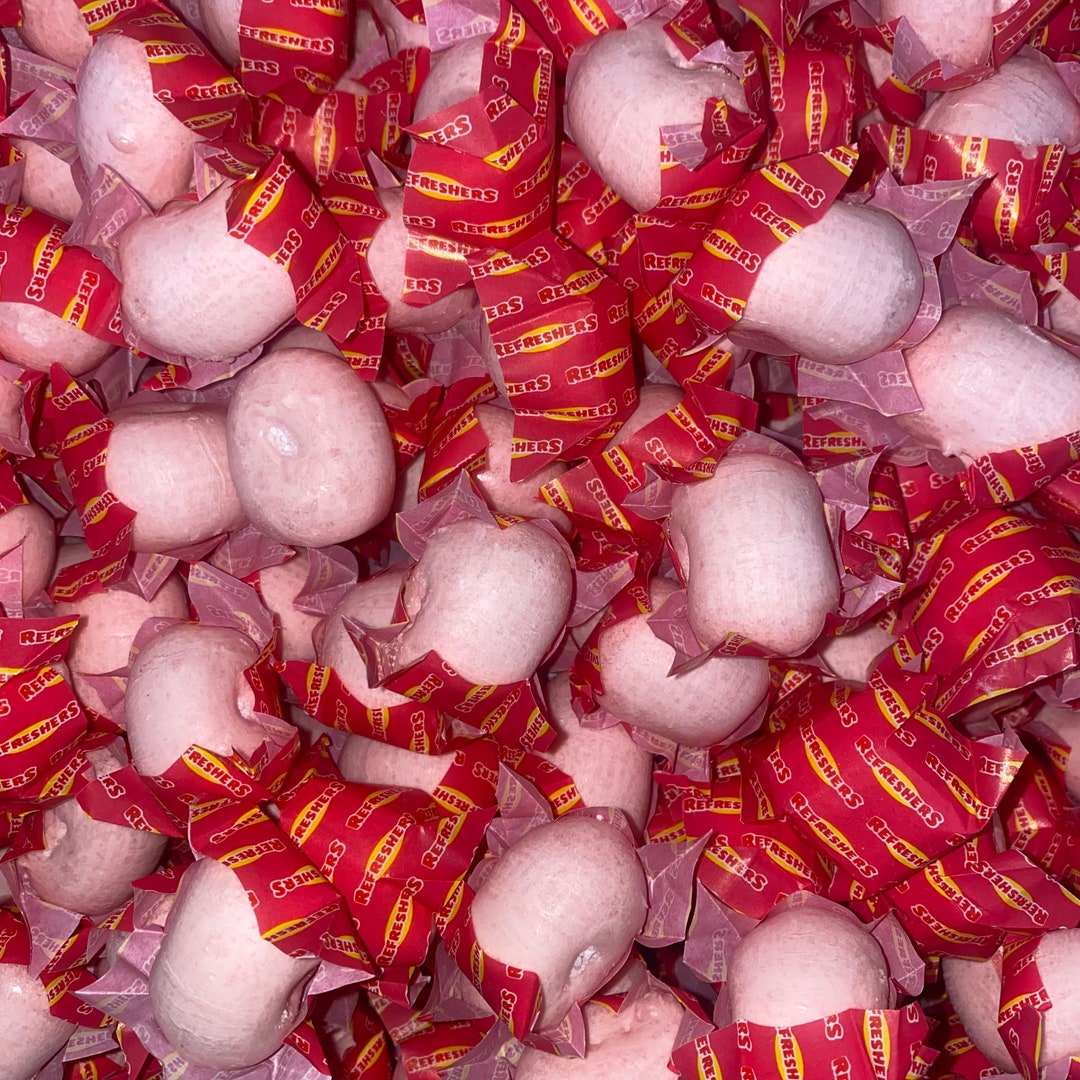 UK Freeze Dried Refreshers Strawberry Chews - Vegetarian & Halal ...