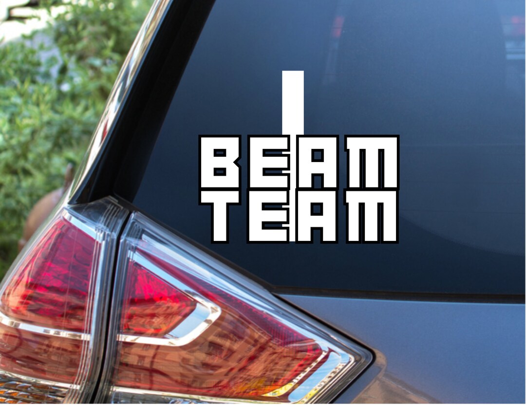 Beam Team Sacramento Kings Decal for Windows, Tumbler, Laptop Sticker ...